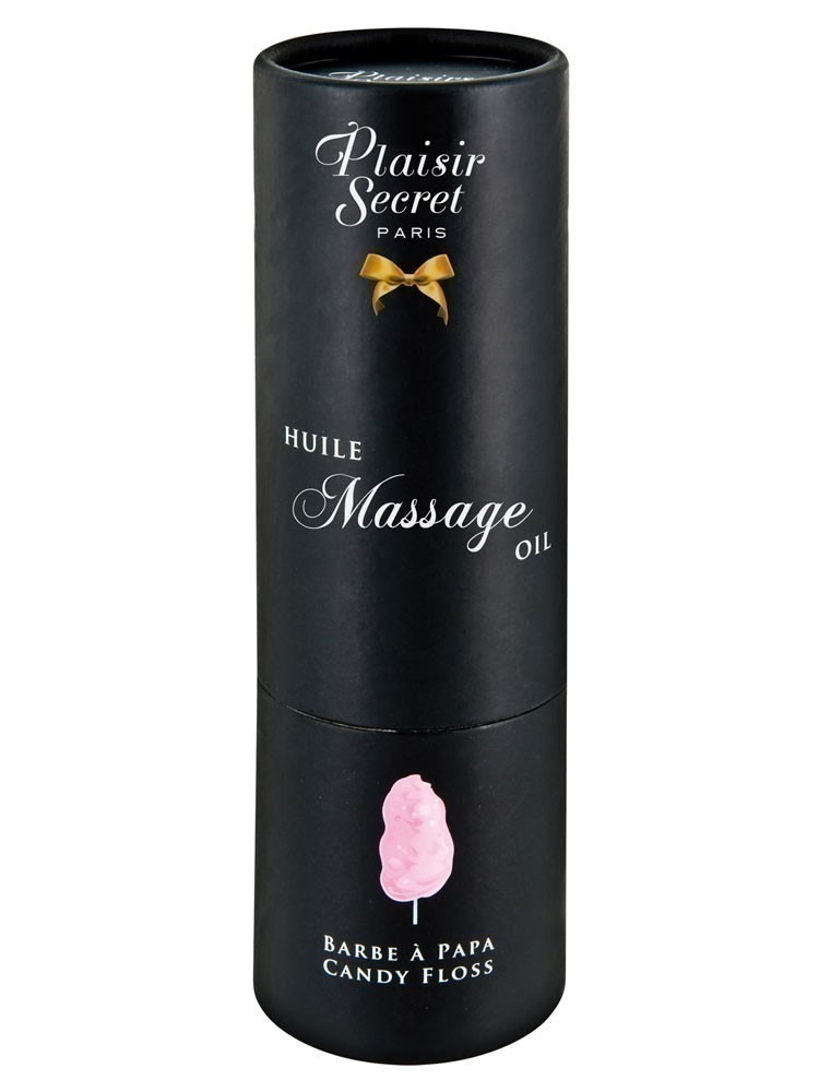 Pheromone Enhanced Edible Massage Oil Candy Floss 59ml Kinkycherries